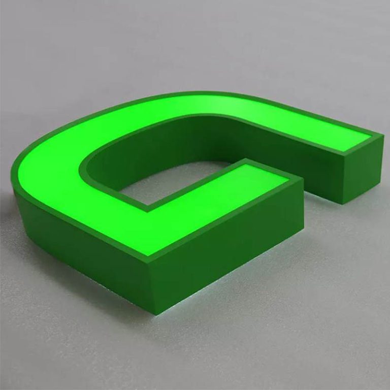 Vacuum Forming Acrylic Signage Led Letter Sign Luminous Characters ...